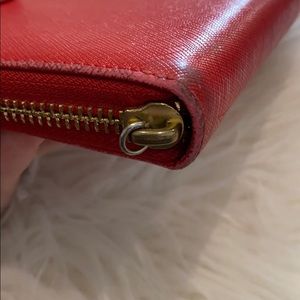 Tory Burch | Bags | Authentic Tory Burch Red Wallet | Poshmark